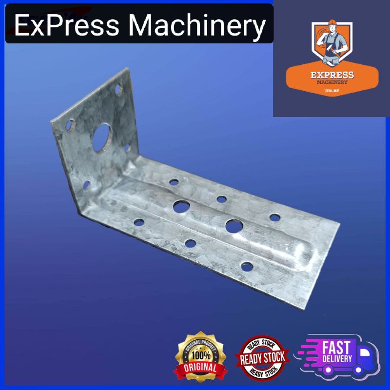 2" x 4" x 1.5mm Galvanized Iron (GI) L Bracket / L Bracket Besi Atap ...