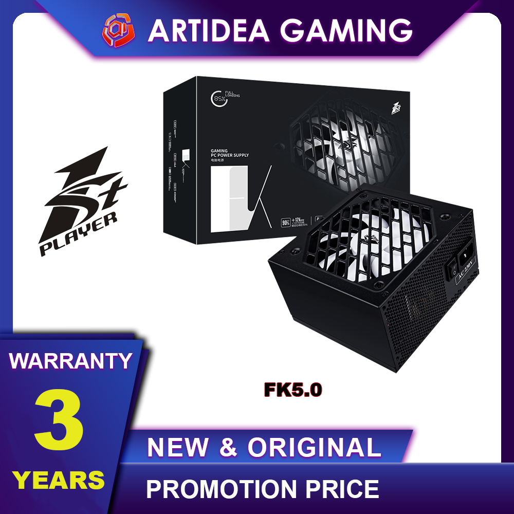 1ST PLAYER FK 5.0 500W NON MODULAR POWER SUPPLY | PS-500FK | Shopee ...