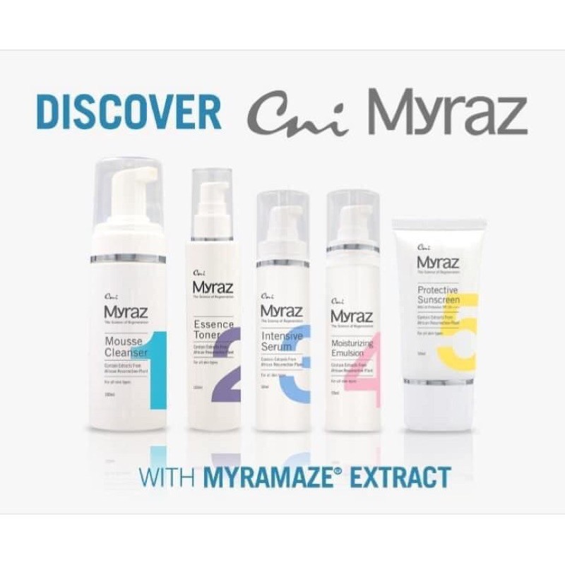 🔥Ready Stock🔥CNI 100% ORIGINAL Myraz Cleanser Toner Serum Moisturiser ...