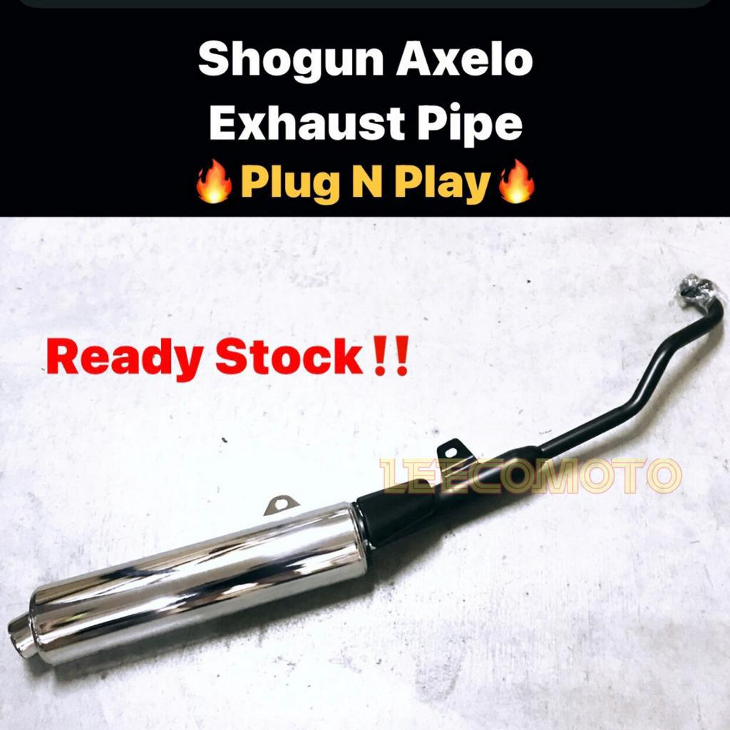 Suzuki Shogun Axelo 125 Axelo125 Exhaust Muffler Pipe Assy Ekzos Exzos ...