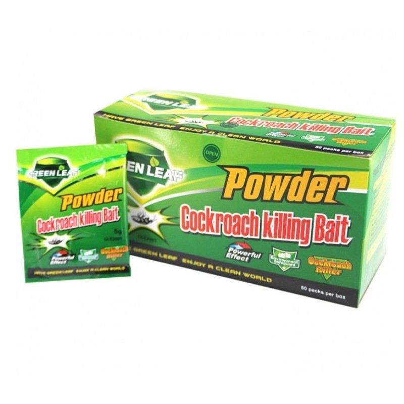 POWDER GREEN LEAF COCKROACH KILLING BAIT（蟑螂粉） | Shopee Malaysia