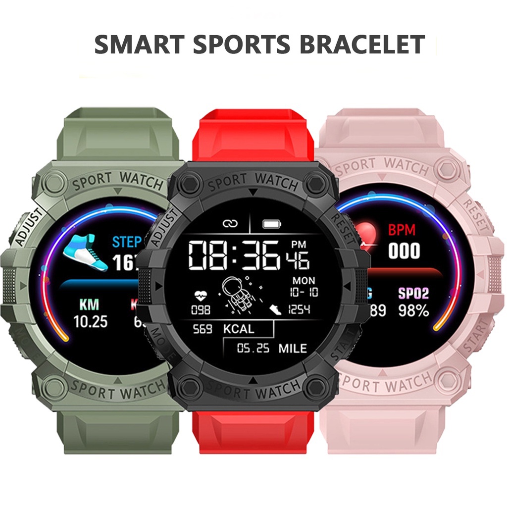 Jam Tangan Cerdas Bluetooth Call smart watch waterproof heart rate ...