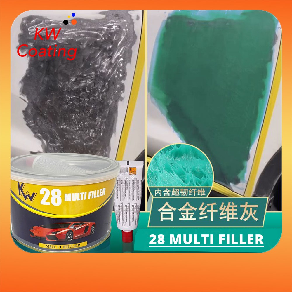 Kw 28 Multi Filler High Temperature 250'C-300'C Car putty Simen Besi ...