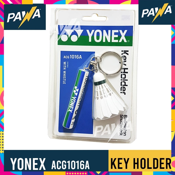 Yonex ACG1016A Badminton Shuttlecock Key Holder Keychain (With Whistle ...