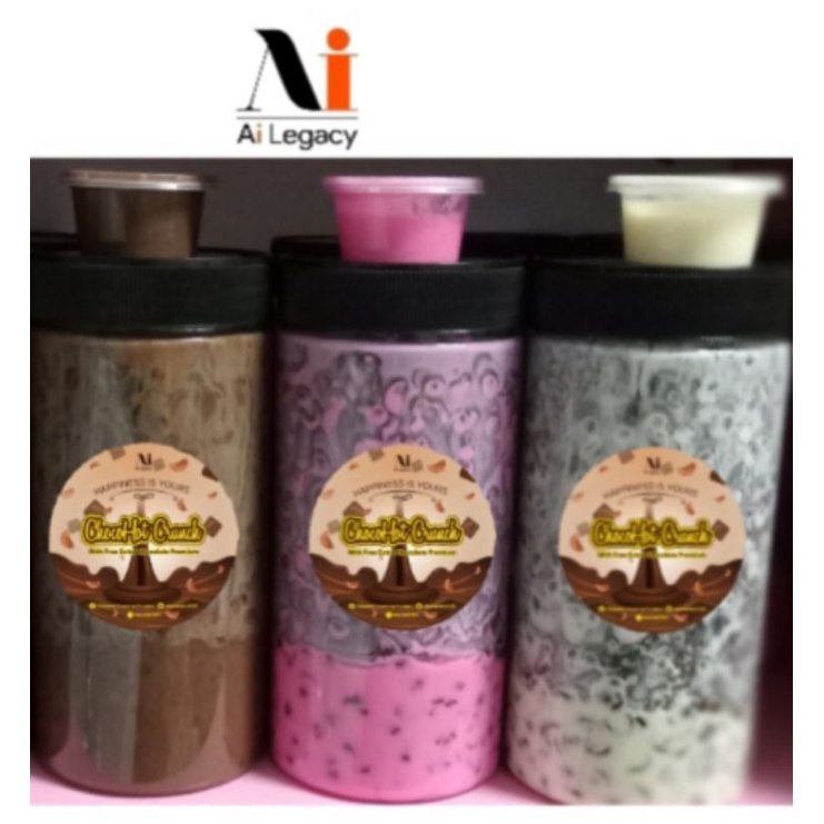 Chocojar Combo 3 Flavour (Chocolate, White, Strawberry) With Free Extra ...