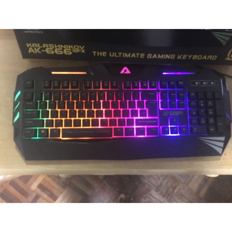 ARMAGGEDDON KEYBOARD RGB | Shopee Malaysia