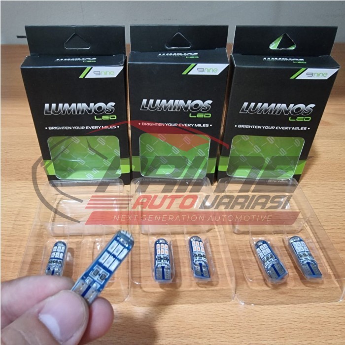 MATA Led T10 3014 15 LED EYES 9NINE NINE LUMINOS SENJA SEIN - BLUE pair ...