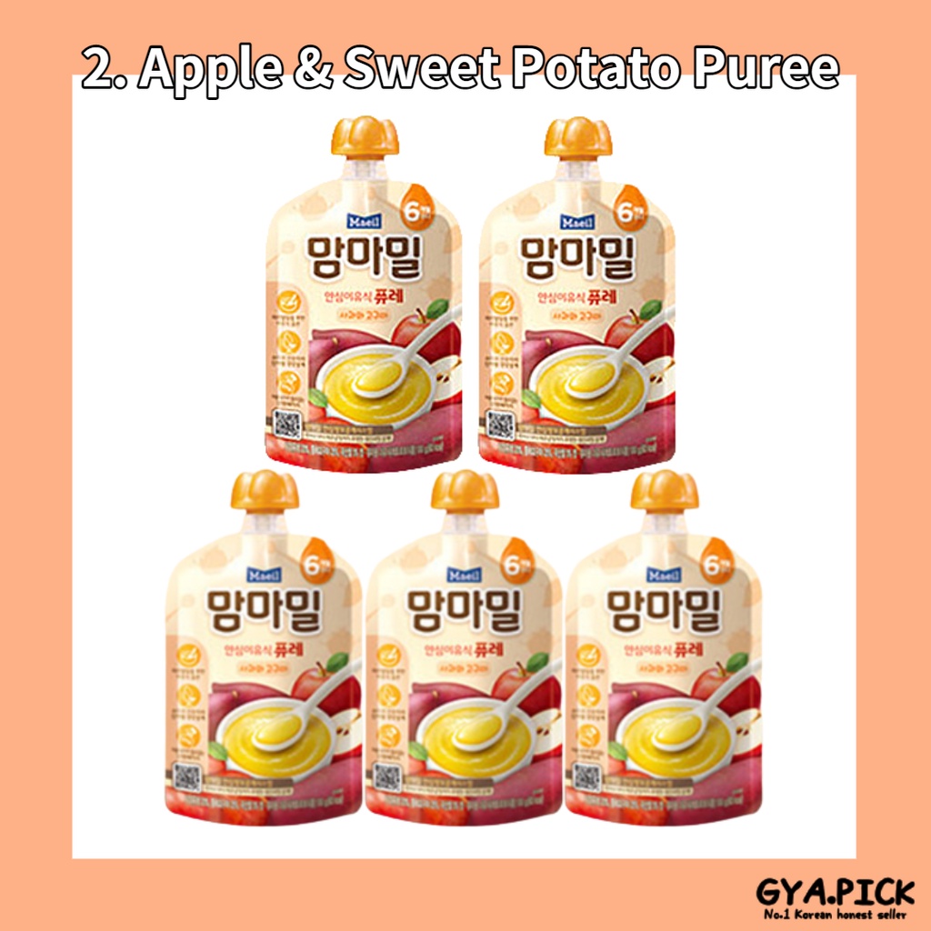 [Maeil][Bundle of 2][Mamma Meal] Portable Retort Korean Organic Baby ...