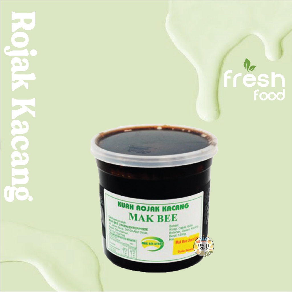 THE FRUITS KING - MAK BEE PEANUT ROJAK SAUCE/ KUAH ROJAK KACANG MAK BEE ...