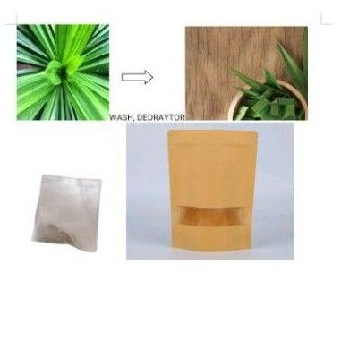 Daun Pandan / leaf tea beg(raw, no powder) 8 beg/pack Fresh for each ...