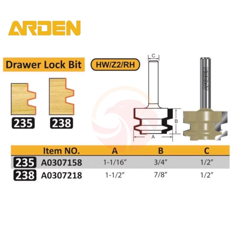 ARDEN Drawer Lock Bit | Shopee Malaysia