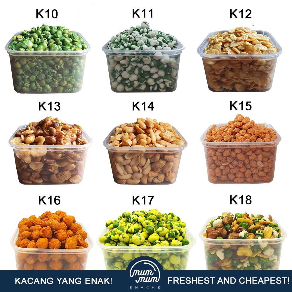 Kacang-Kacang TIMBANG / Titbits / Nuts / Peanuts [500g] | Shopee Malaysia