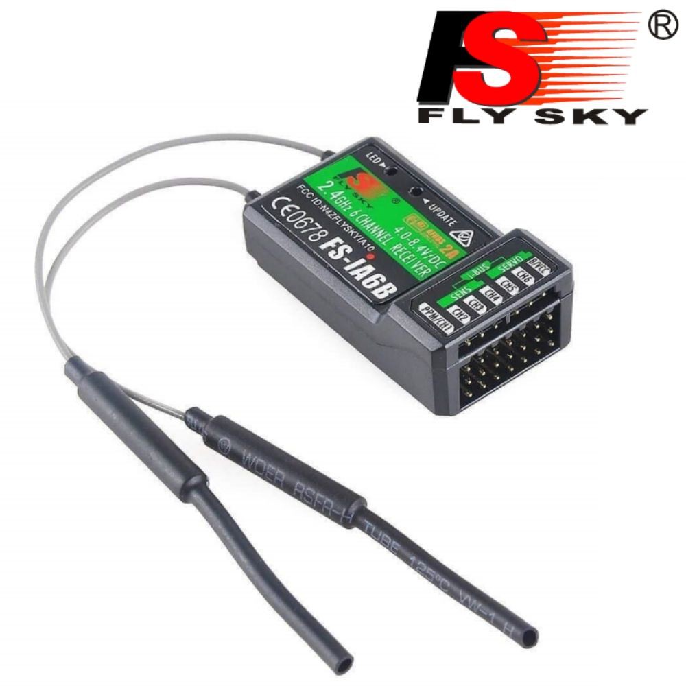FlySky iA6B 6CH 2.4GHz Receiver with PPM and Telemetry FS-iA6B | Shopee ...