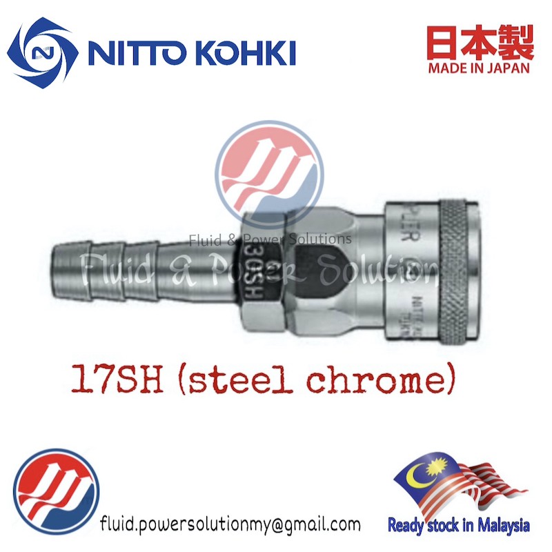 "Original" 17SH Socket Nitto Kohki Japan Hi Cupla air coupling ...