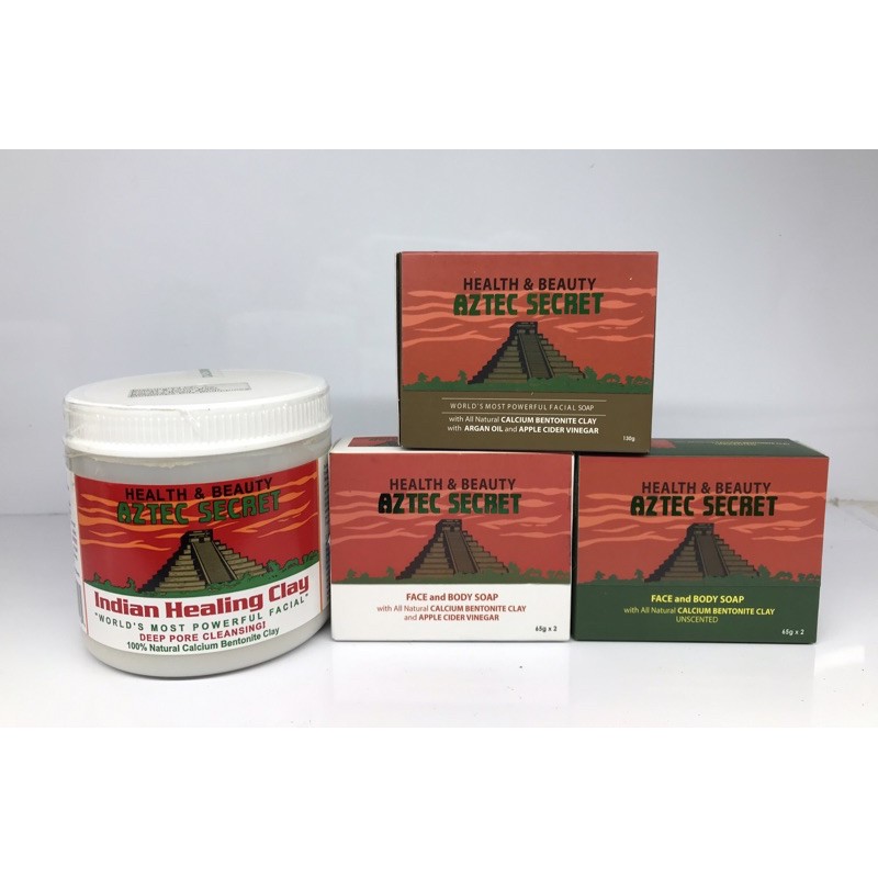 Health and Beauty Aztec Secret World Most Powerful Facial Soap/Healing ...