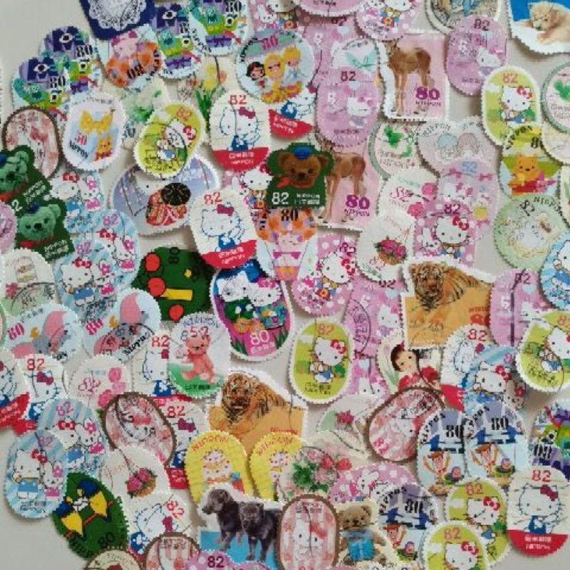10pcs Japan Children Cartoon Stamps/ Setem Kartun Jepun /Used Postage ...