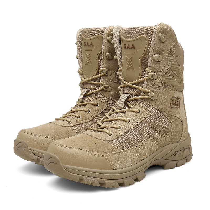 High quality 5AA Men's Tactical Boots Outdoor Hiking Combat Swat Boot ...