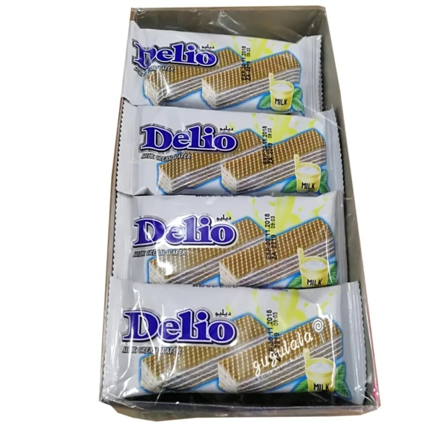 Delio Wafer Milk 24's | Shopee Malaysia