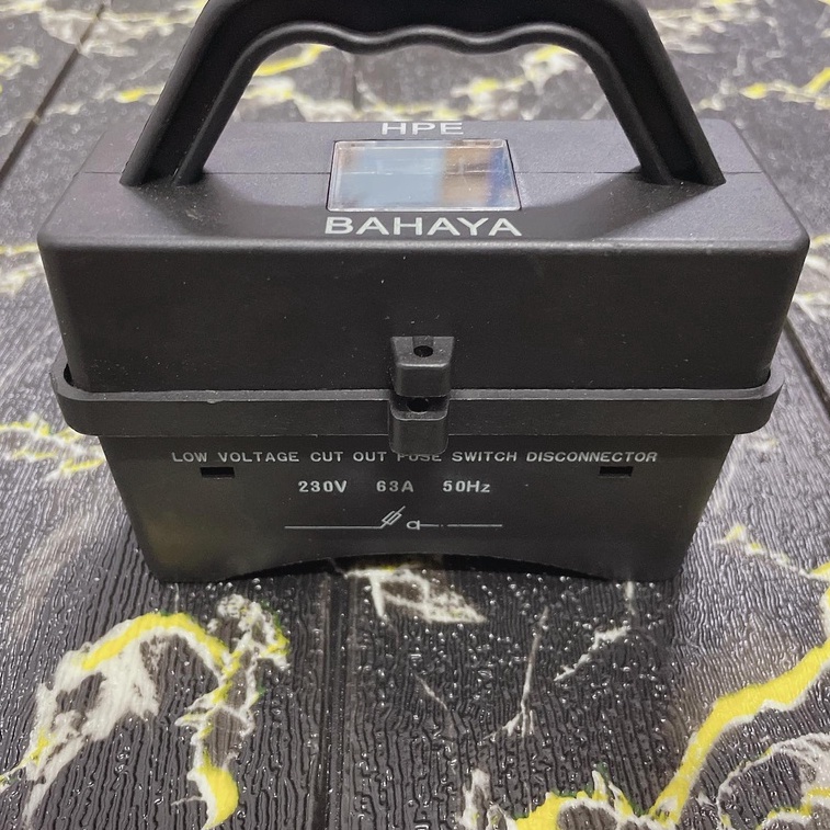 cut out set tnb meter live neutral wayar cable cut out fuse safety 63a ...