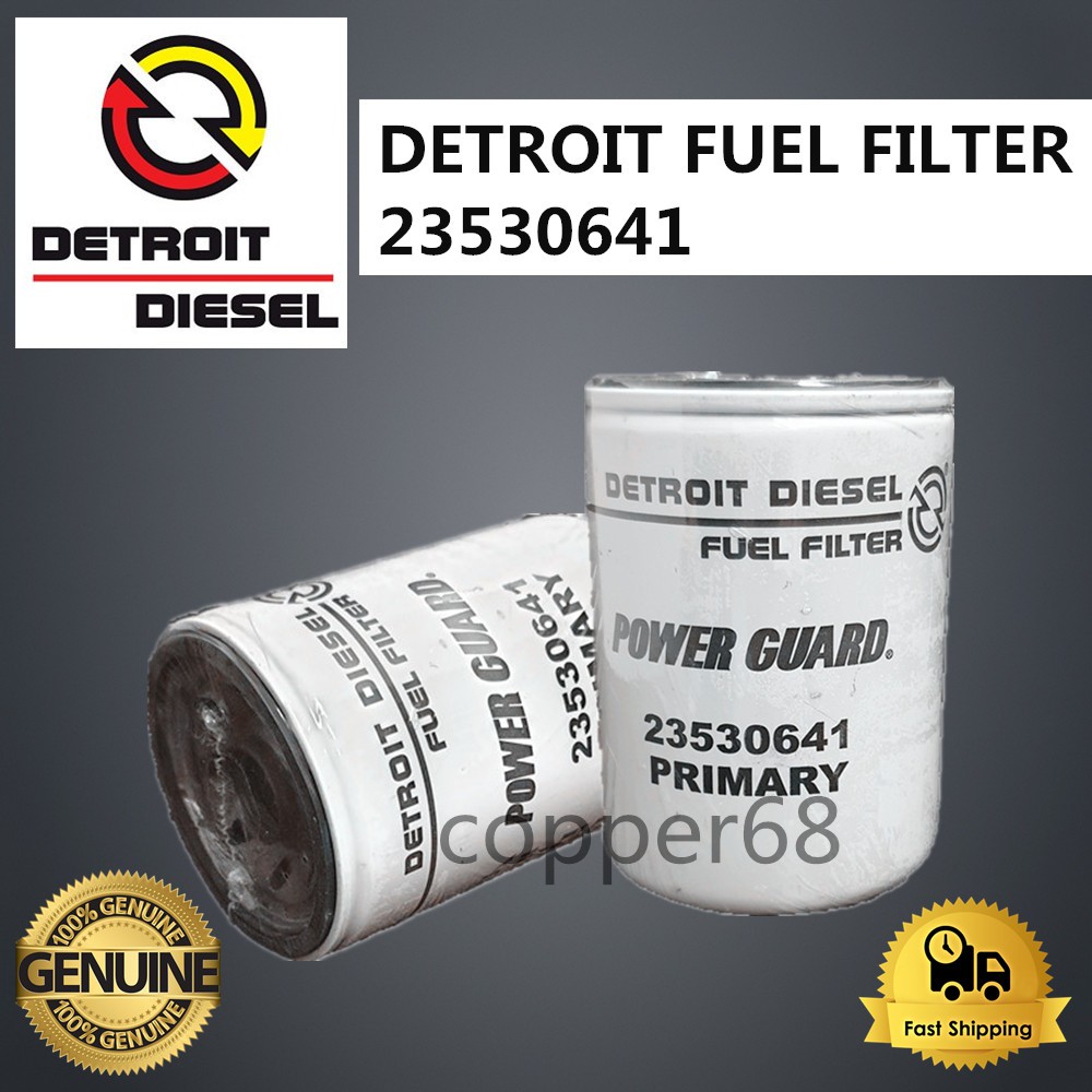 DETROIT Diesel Fuel Filter 23530641 General Motors (GM) | Shopee Malaysia