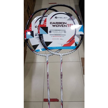 Felet Carbon Woven 18 Badminton Racket [unstrung][free grip] | Shopee ...