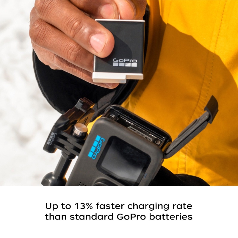 GoPro Dual Battery Charger: Charge 2 batteries simultaneously ...