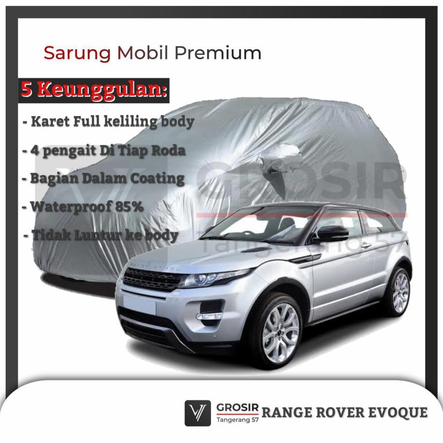 RANGE ROVER EVOQUE CAR BODY COVER - PREMIUM EVOQUE CAR COVER | Shopee ...
