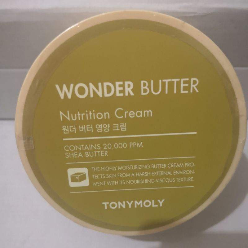 Tonymoly Wonder Butter Nutrition Cream 300ml | Shopee Malaysia