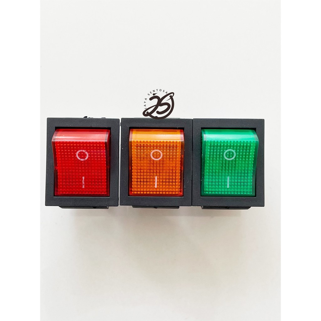 Power SWITCH 4 PIN AND LIGHT SWITCH ROCKER 4 LEGS ON-OFF BOX SWITCH ups ...