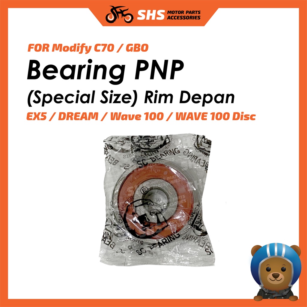 Bearing PNP (Special Size) Rim Depan Front Sport Rim FOR Modify C70 ...