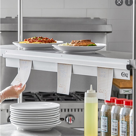 Ticket Tab Bill Receipt Hanging Rack Bar Kitchen Order Holder Kitchen ...