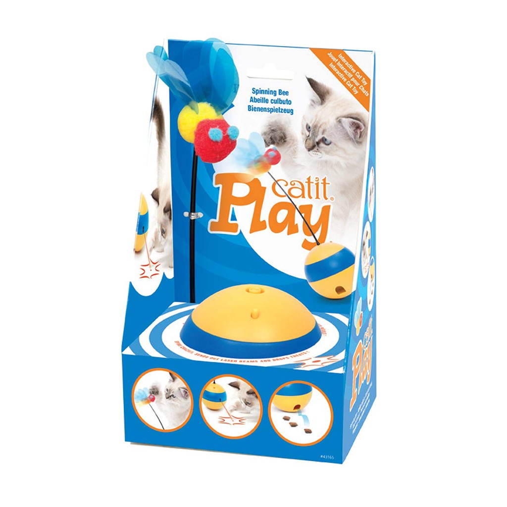 Hagen Catit Play Spinning Bee Interactive Cat Toy/Refill | Shopee Malaysia