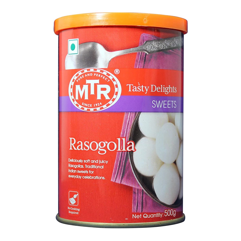 MTR Ready To Eat Rasogolla 500g (Indian Sweets Rasgulla) | Shopee Malaysia