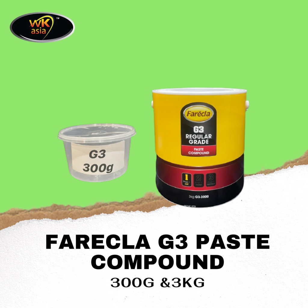 FARECLA G3 REGULAR GRADE PASTE (3KG) | Shopee Malaysia