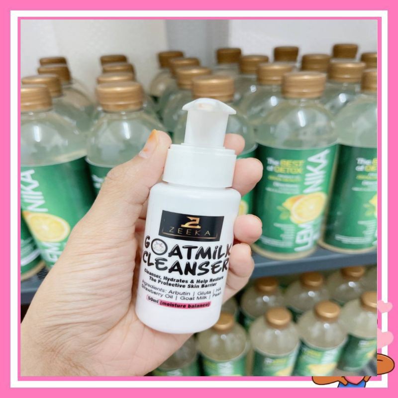 🔥 READYSTOK 🔥 GOAT MILK CLEANSER by ZEEKA BEAUTY | Shopee Malaysia