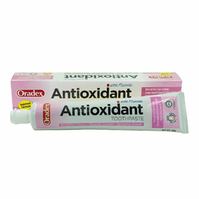 Oradex Antioxidant Toothpaste 120g | Shopee Malaysia