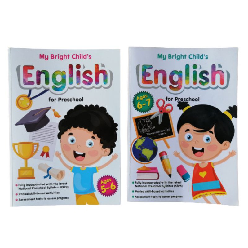 Buku Prasekolah/English Workbook for Preschool | Shopee Malaysia