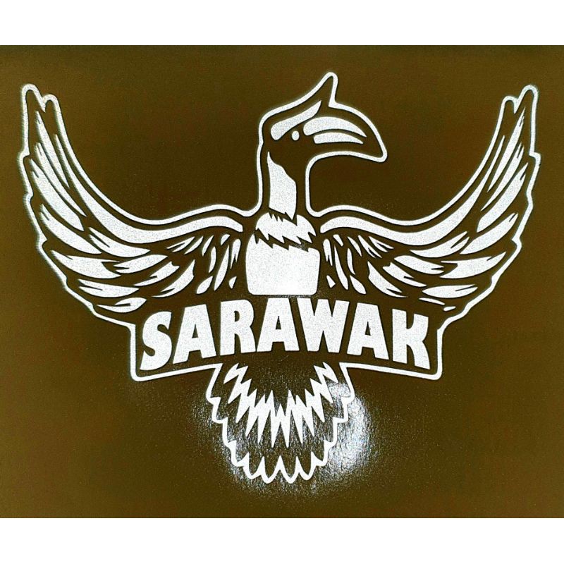 SARAWAK STICKER, BURUNG ENGGANG STICKER LORI DAN KERETA SESUAI UNTUK ...