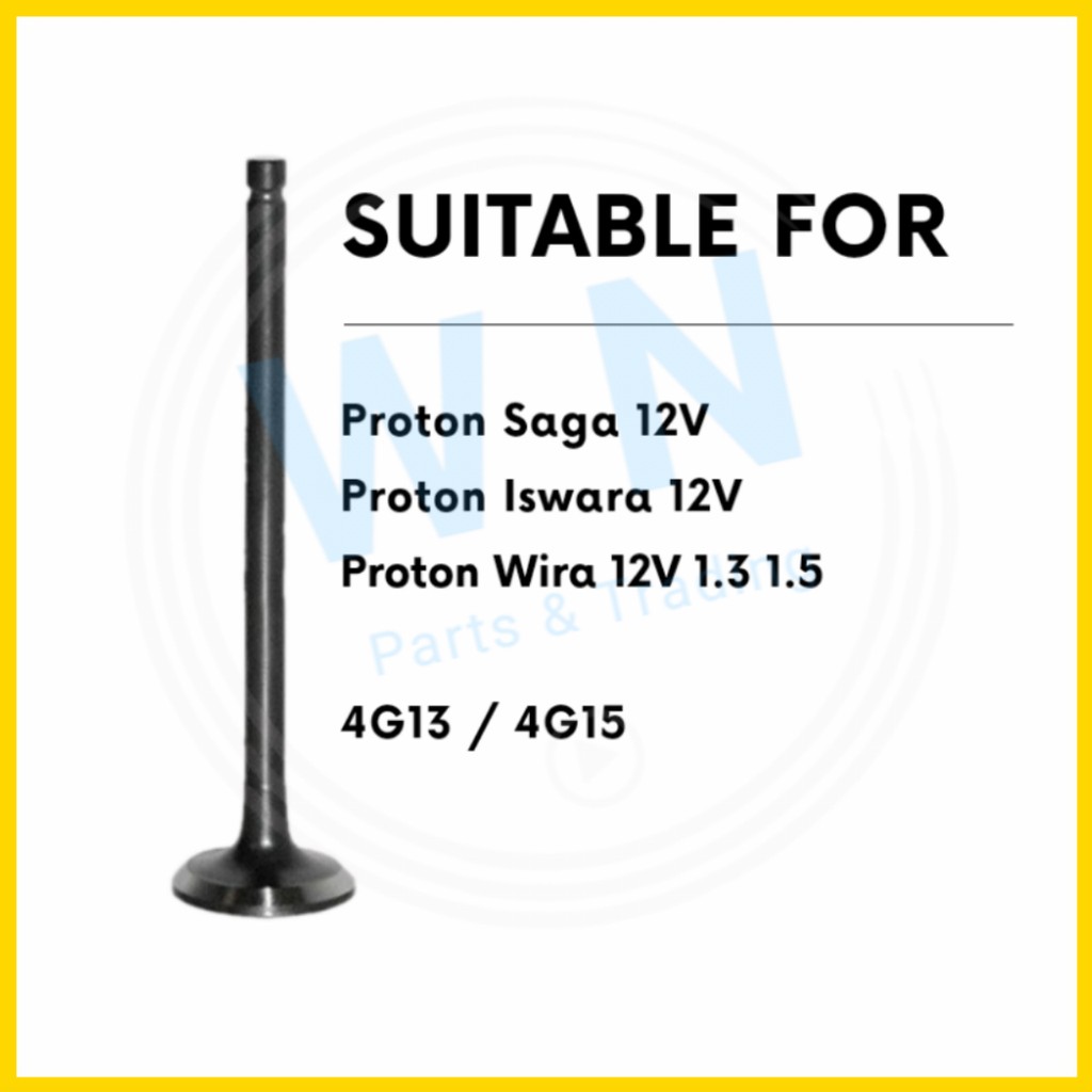 ENGINE VALVE VALVE ENJIN PROTON SAGA ISWARA 12V WIRA SATRIA OLD 1.3 1.5 ...