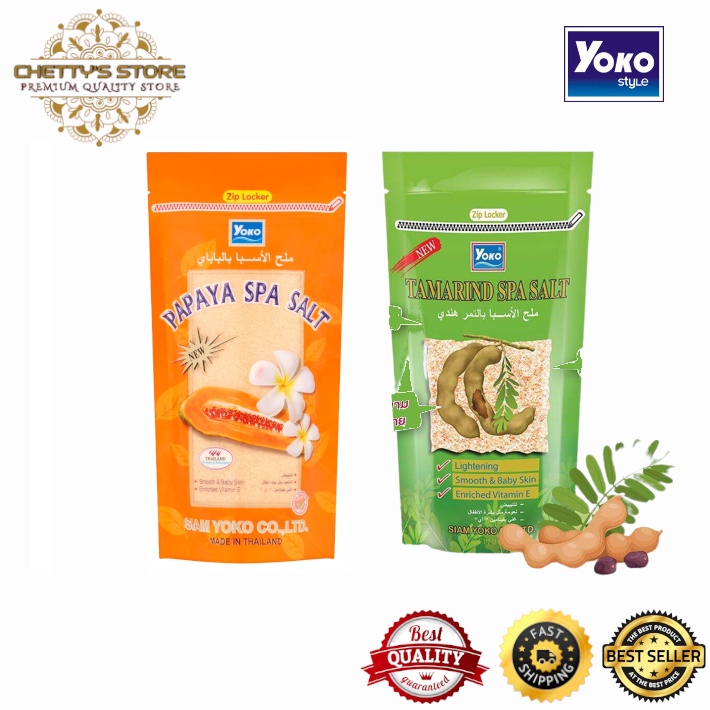 ORIGINAL YOKO SPA SALT FROM THAILAND 300g | Shopee Malaysia