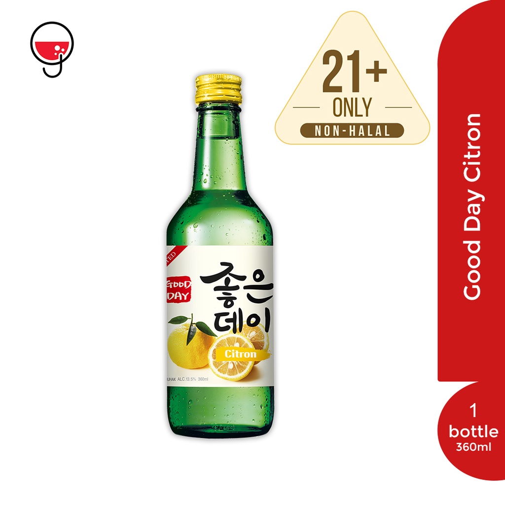 好天好饮韩国进口柑橘微醺烧酒 Good Day Soju - Citron (360ml) | Shopee Malaysia