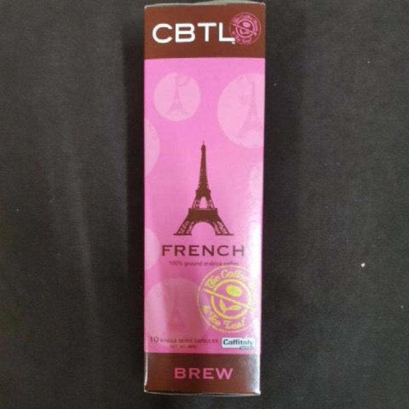 CBTL FRENCH BREW CAPSULE (10's) | Shopee Malaysia