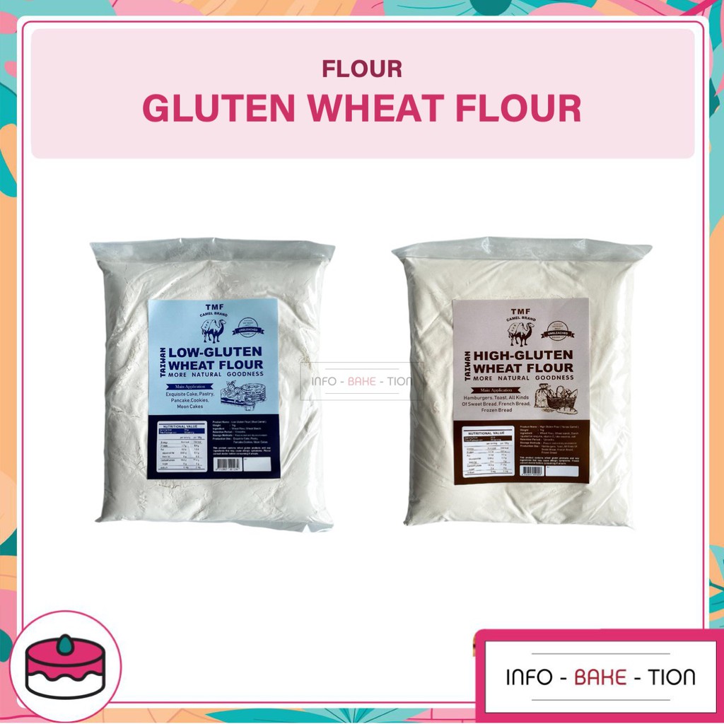 TMF Yellow Camel Brand High Gluten Wheat Flour 1kg / Blue Camel Brand ...