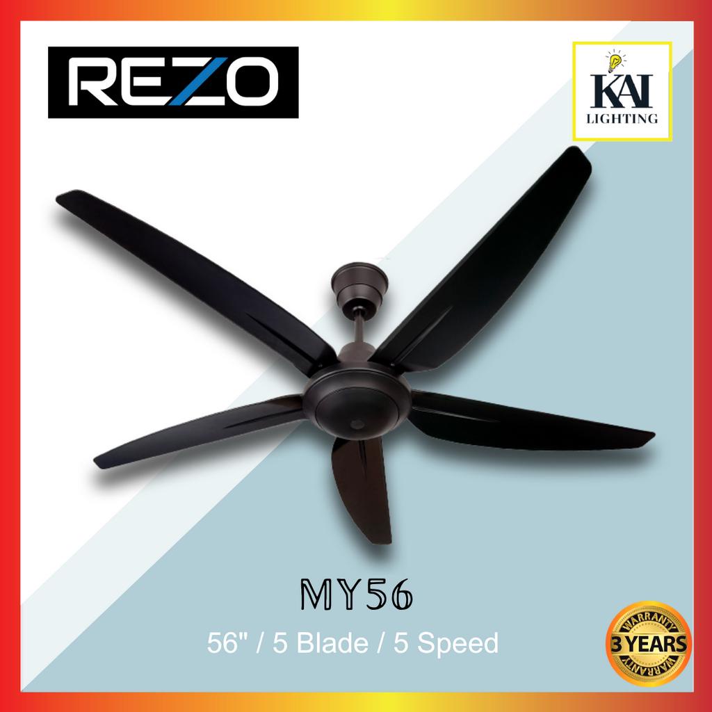 REZO VENTUS MY56AC MY56DC 56'' 9 SPEED AC/DC MOTOR Remote Control ...