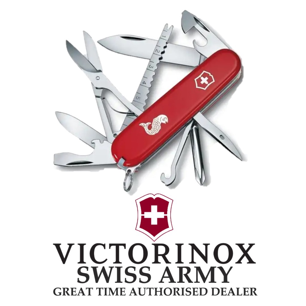 Victorinox Swiss Army 1.4733.72 Fisherman | Shopee Malaysia