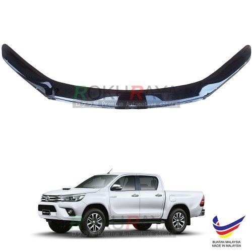 Toyota Hilux Revo Rogue 2016-2020 OEM Front Hood Protector Bonnet Bug ...