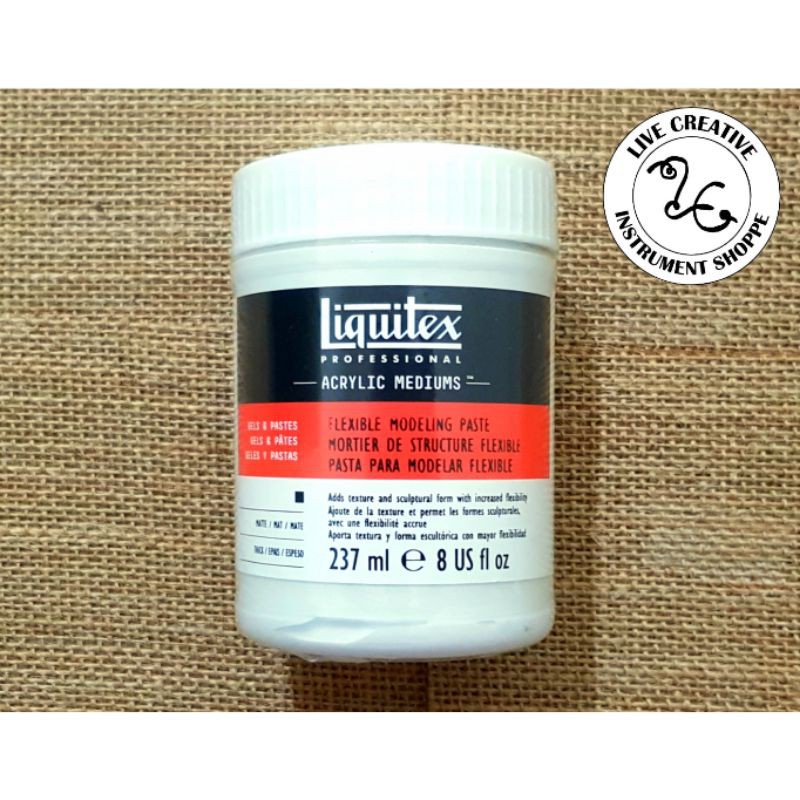 LIQUITEX Professional Flexible Modelling Paste - Gel Medium (237ml ...