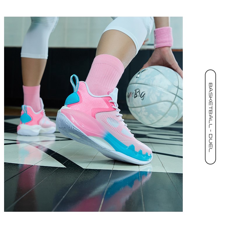 Xtep Light Attack Men Basketball Shoes Fashion Sneaker High-Top Combat ...