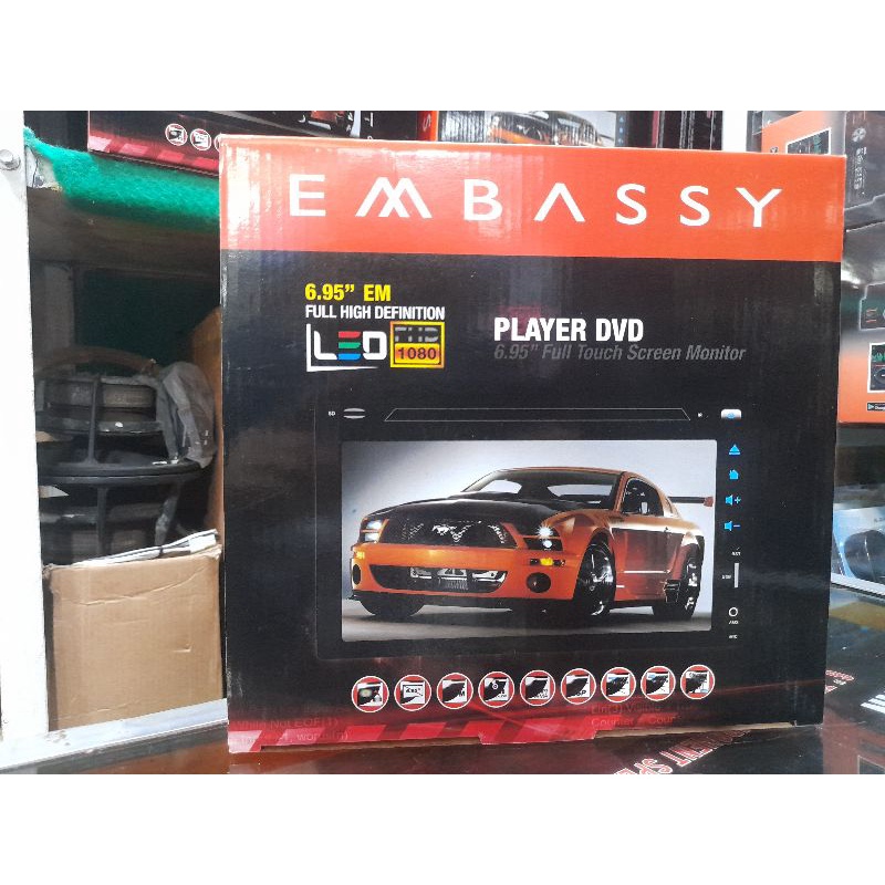 Embasy full glass head unit | Shopee Malaysia