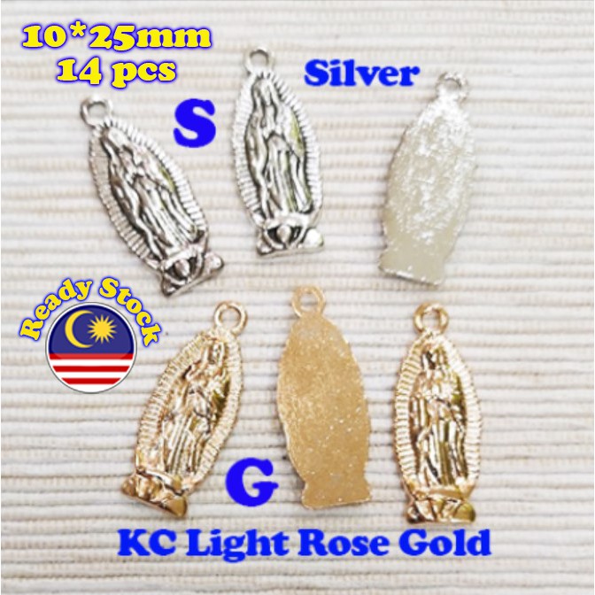 RMC6029 Pendant 12pcs 🇲🇾 Charm Jewelry Making Supplies DIY Holy ...